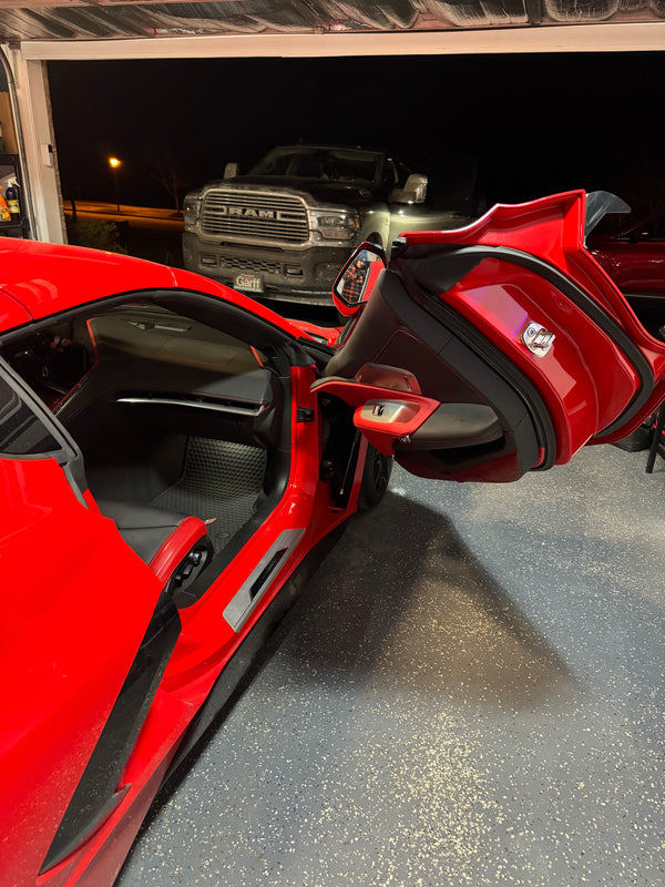 C8 Corvette ZLR Doors Kit Installation - Bokeyno Motorsports