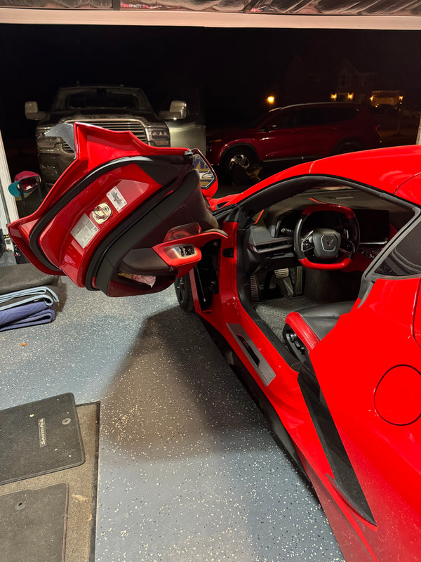 C8 Corvette ZLR Doors Kit Installation - Bokeyno Motorsports
