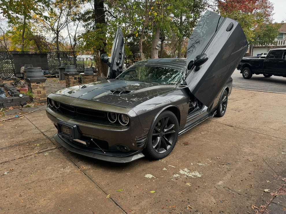 Dodge Challenger Lambo Doors Kit Installation | Bokeyno Motorsports