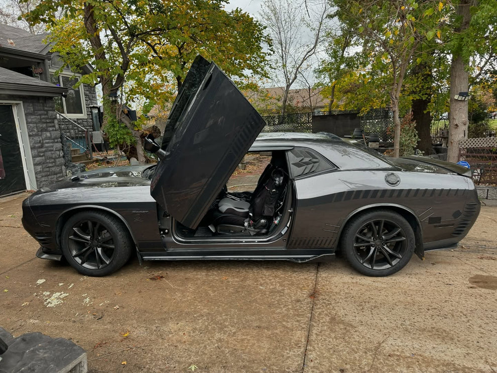 Dodge Challenger Lambo Doors Kit Installation | Bokeyno Motorsports