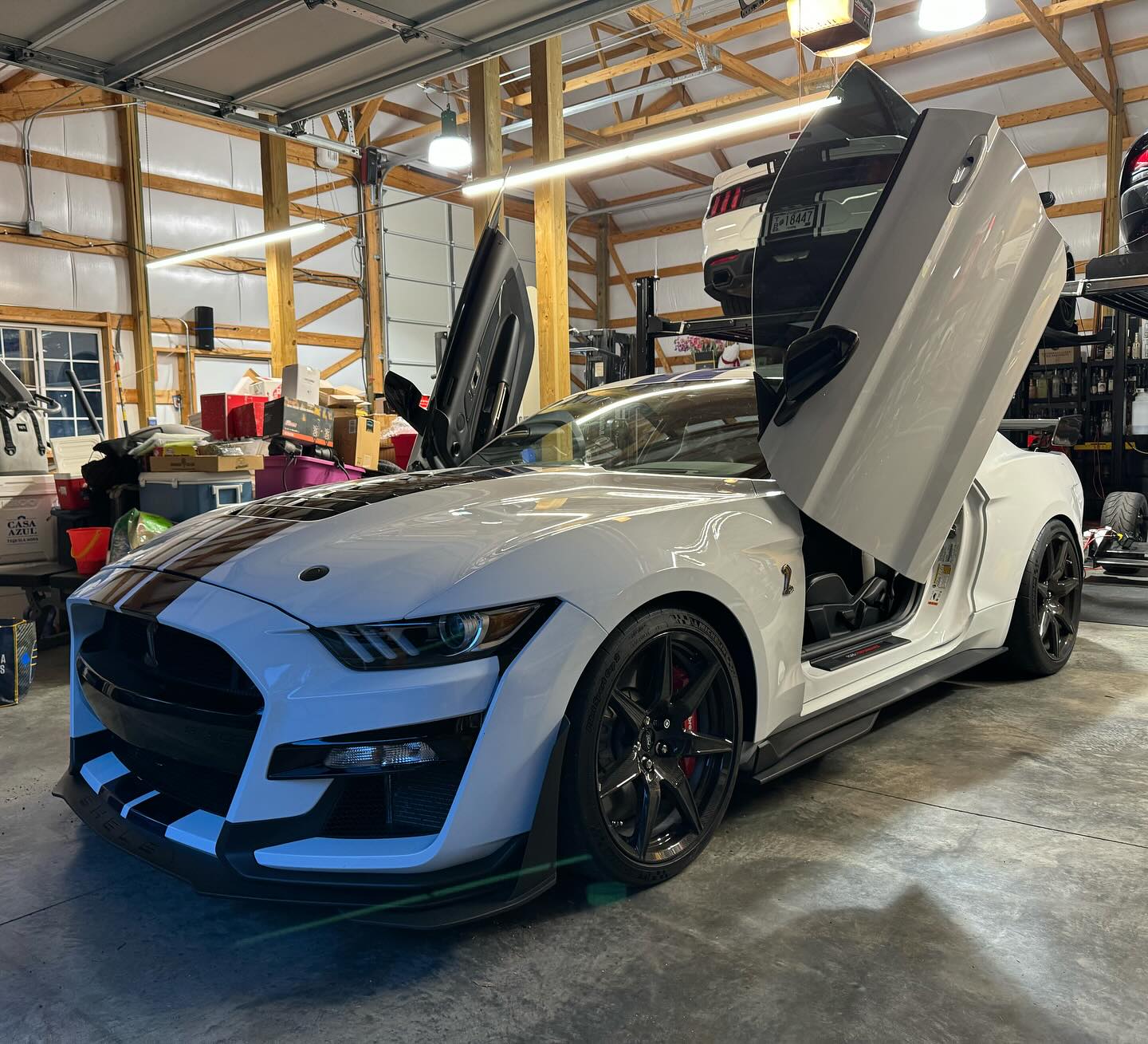 Ford Mustang Lambo Doors Kit Installation - Bokeyno Motorsports