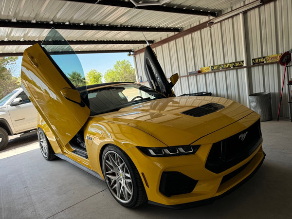 Ford Mustang Lambo Doors Kit Installation - Bokeyno Motorsports